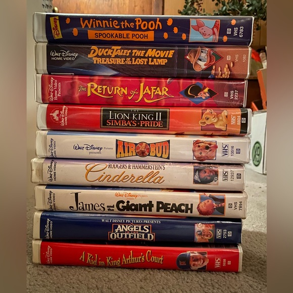 Disney | Media | Disney Home Video Vhs Tapes Bundle | Poshmark